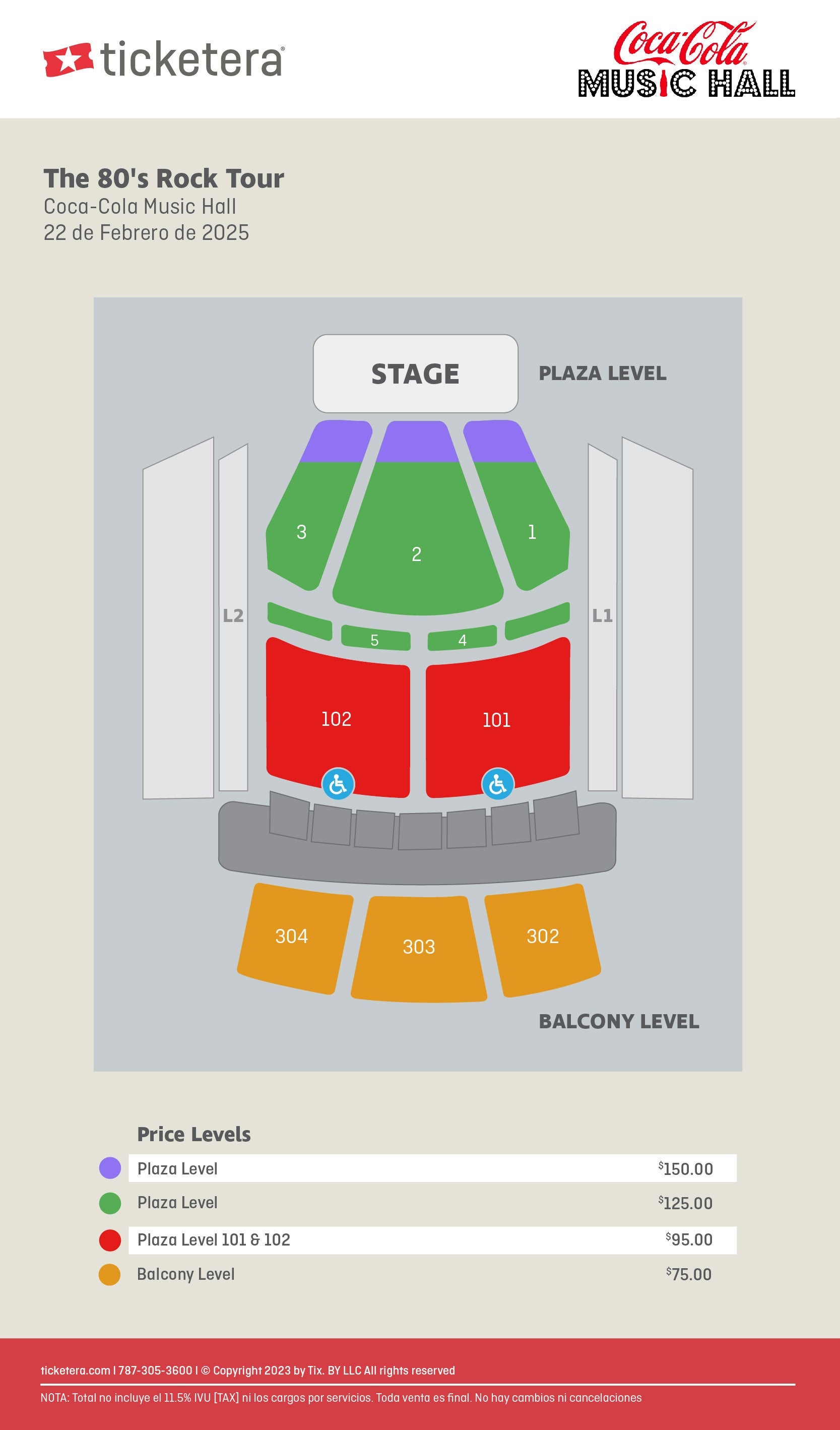 THE 80'S ROCK TOUR | Coca-Cola Music Hall